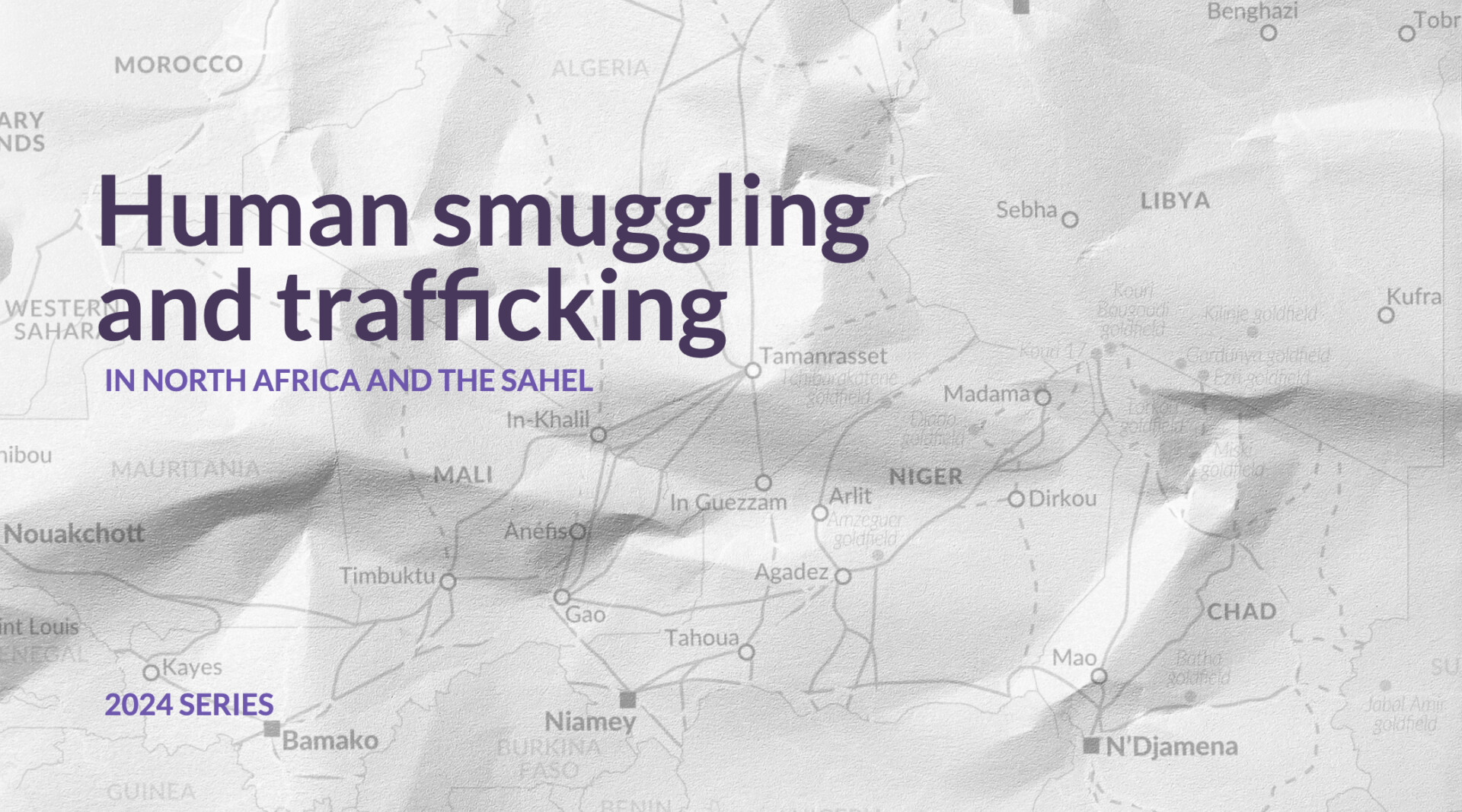 Human smuggling and trafficking in North Africa and the Sahel - 2024 ...