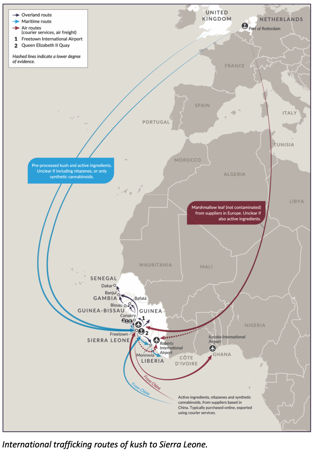 New report on kush highlights West Africa’s growing synthetic drugs ...